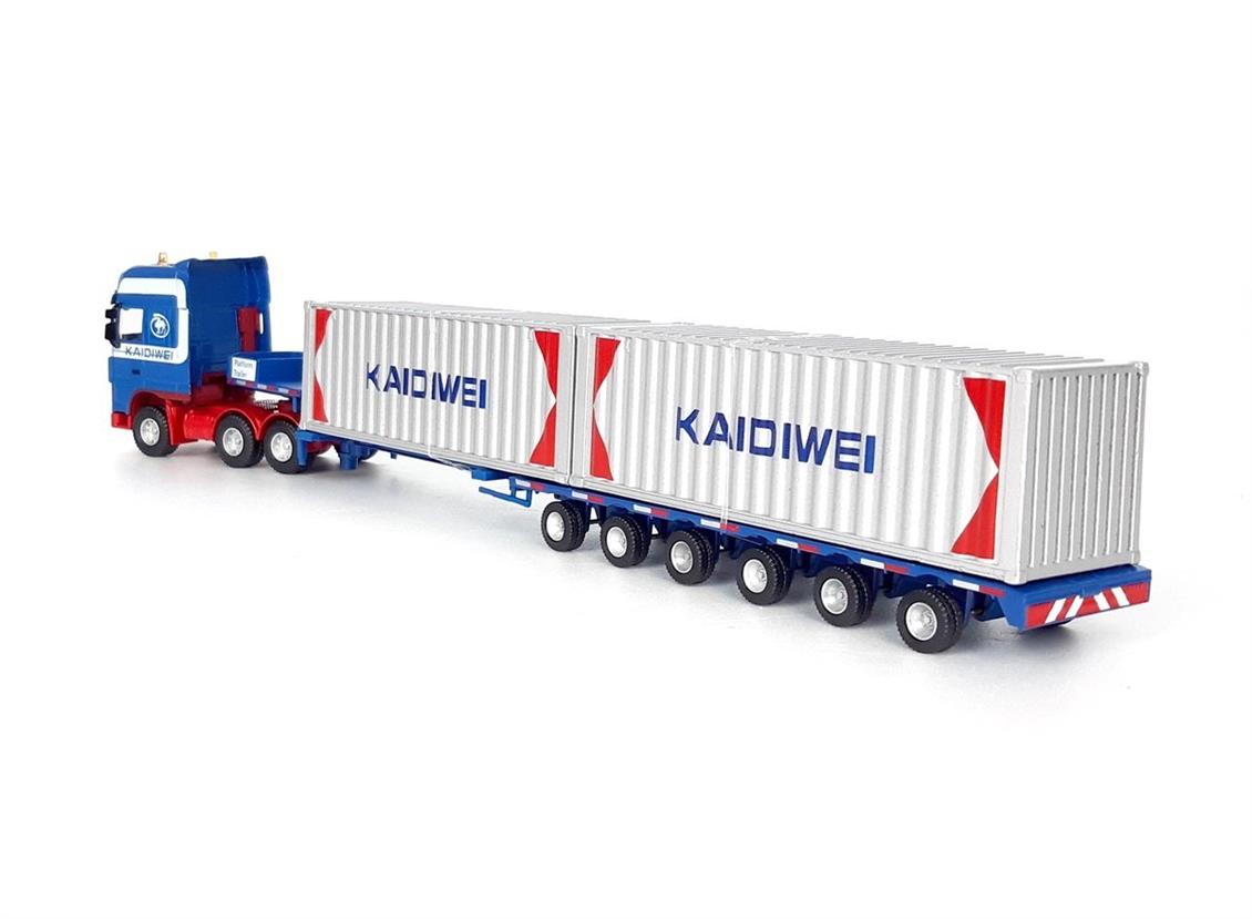 Kaidiwei 625022 Çift Dingil Uzun Lowbed Dorse Tır – Model Diecast