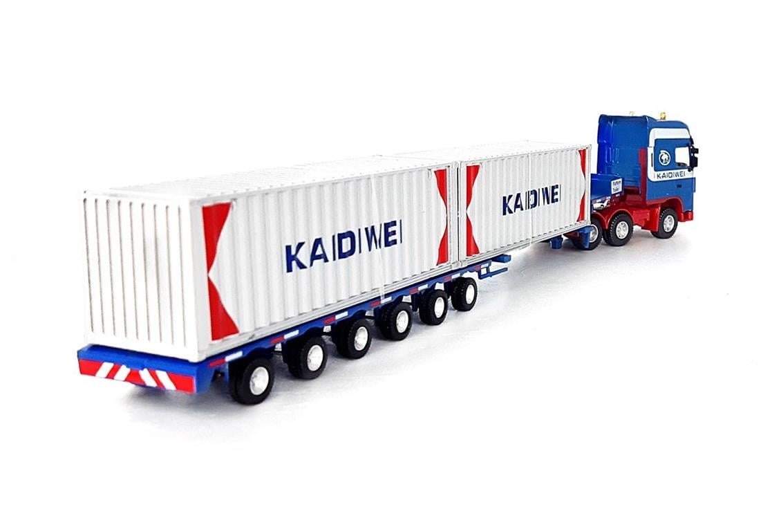 Kaidiwei 625022 Çift Dingil Uzun Lowbed Dorse Tır – Model Diecast